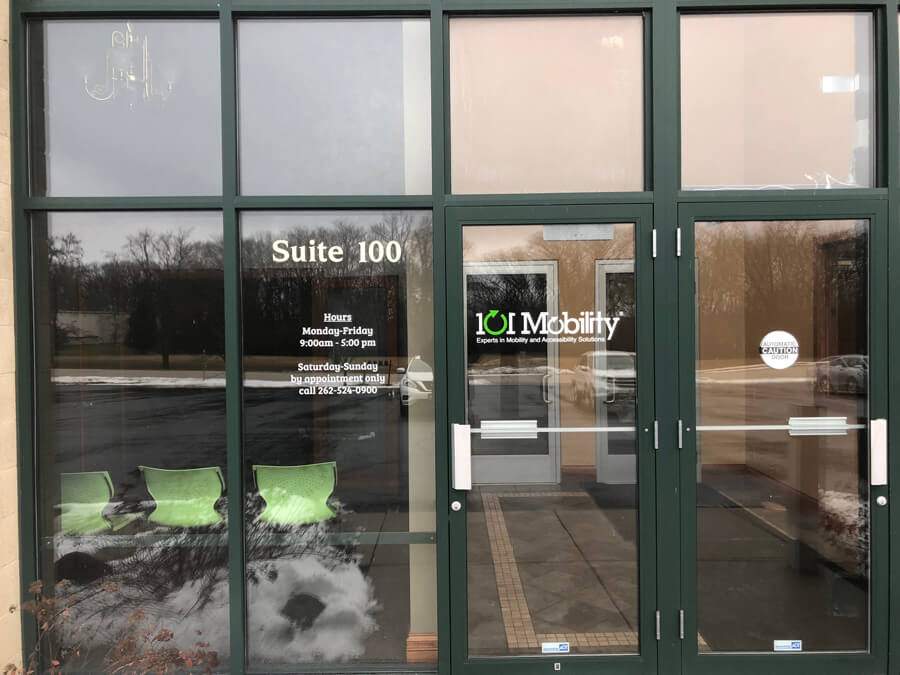 Window etching, glass doors printed graphics in Waukesha, WI. | Modern ...