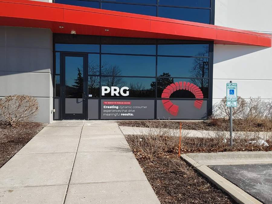 Window etching, glass doors printed graphics in Waukesha, WI. | Modern ...